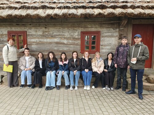 Müzeler ve sanat galerileri Uk Gudevichsky gosudarstvenny literaturno-krayevedchesky muzey, Grodnenskaya oblastı, foto