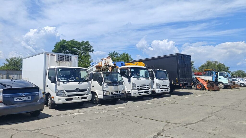Otomobil açık artırması Js Trading, Vladivostok, foto