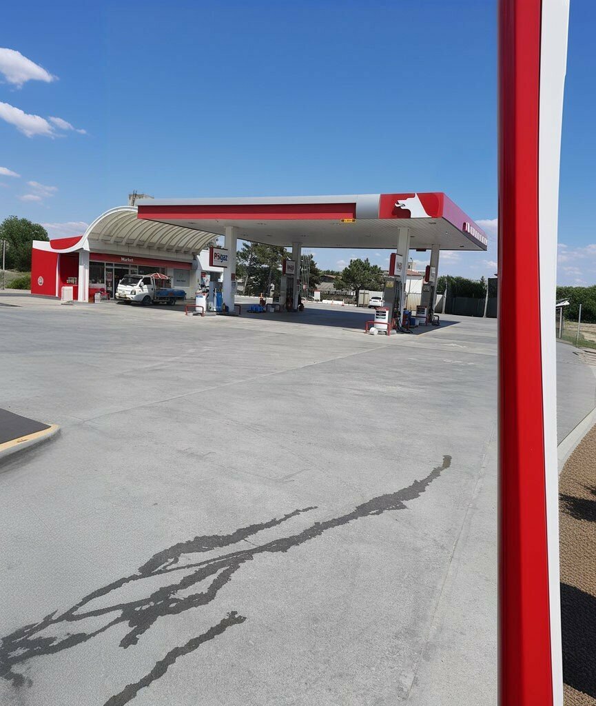 Benzin istasyonu Petrol Ofisi, Malkara, foto