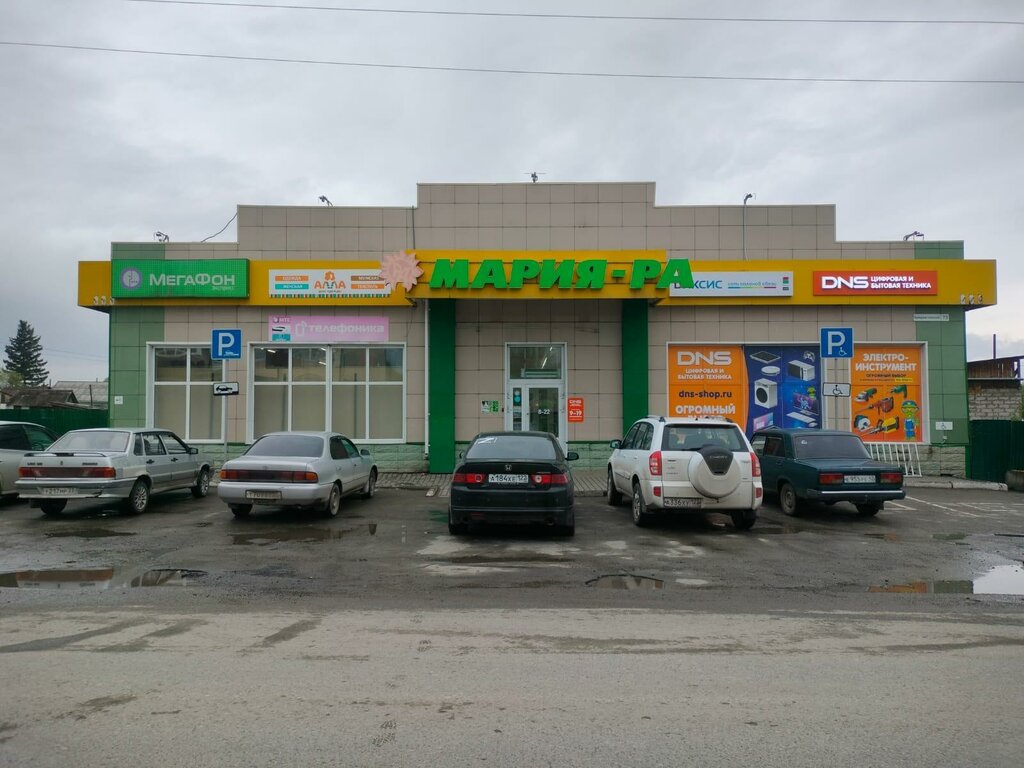 Bilgisayar mağazaları DNS, Altayski krayı, foto