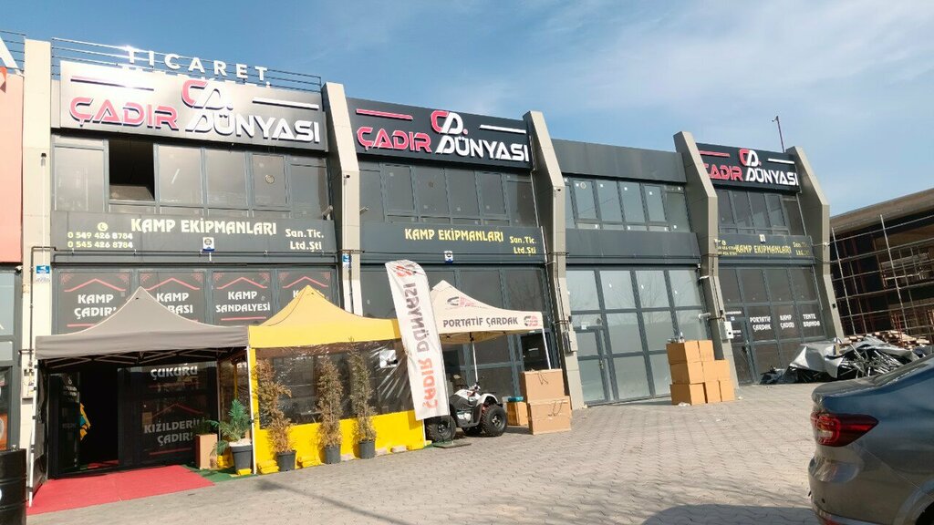 Çerçeve ve çadır yapıları Çadır Dünyası, Konya, foto