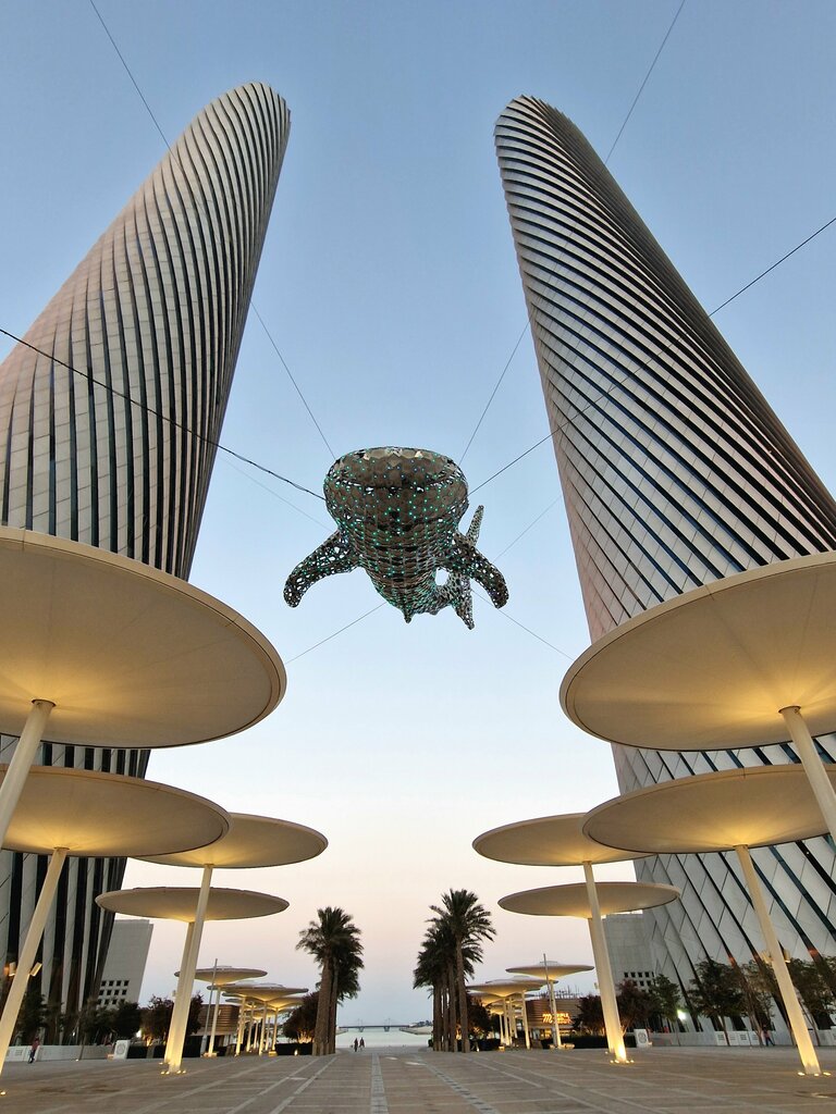 Unutulmaz olayların yeri Al Nehem Whale Shark Installation, , foto