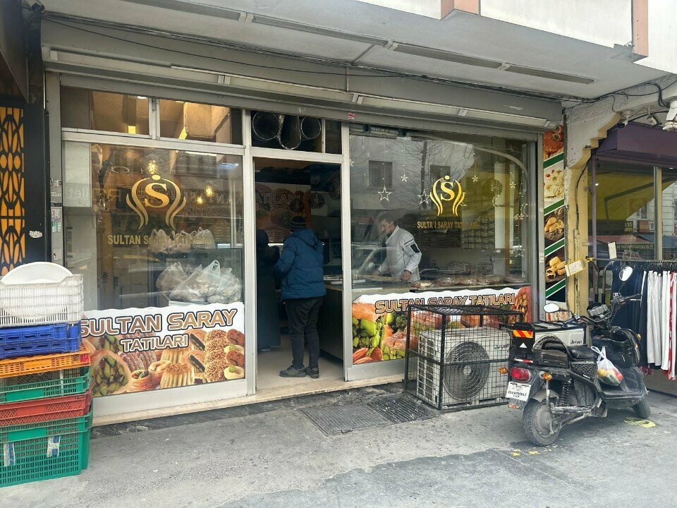 Pasta, şekerleme ve tatlı Sultan Saray Tatlıları, İstanbul, foto