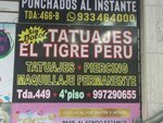 Tatuajes el Tigre Peru (Distrital La Victoria, Jirón Hipólito Unanue, 1620), dövmeciler  Lima Bölgesi'nden