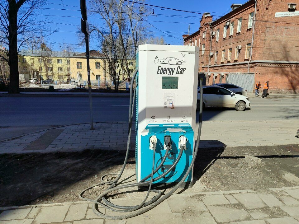 Elektrikli oto şarj istasyonları Зарядная станция Energy Car, Samara, foto