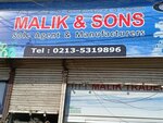 Malik & sons (Avanz Estate No:B32), boru tesisatı ve aksesuarları  Karaçi'den