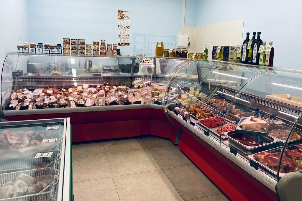 Kasap, şarküteri Мясо, Saint‑Petersburg, foto