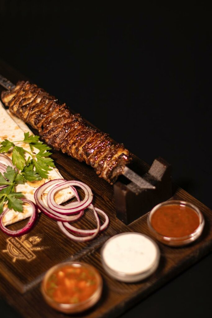 Kafe Khan kebab, Karağandı, foto