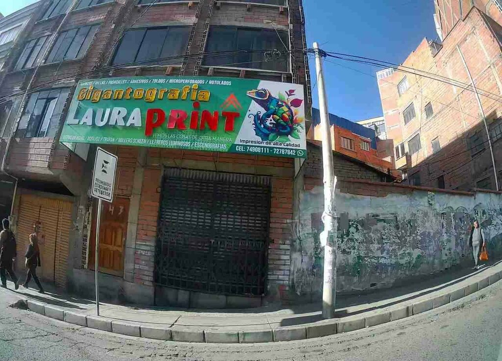 Dijital baskı Laura Print, La Paz, foto