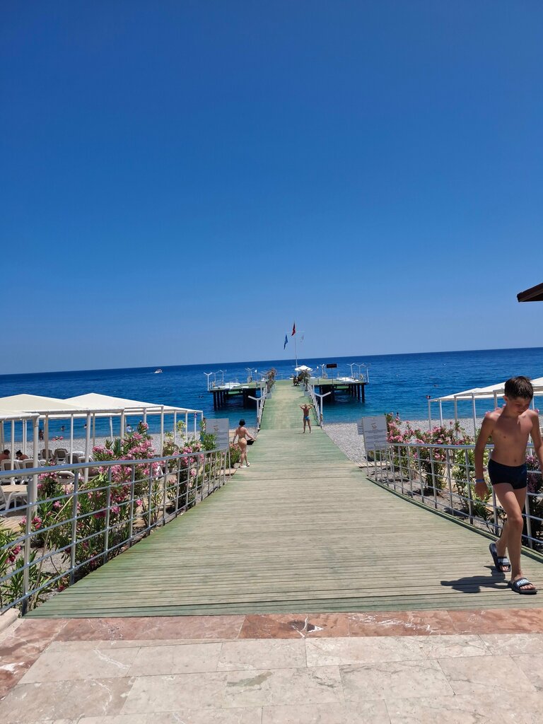 Plaj Kiris World Otel Plajı - Alinda Otel Plajı, Kemer, foto