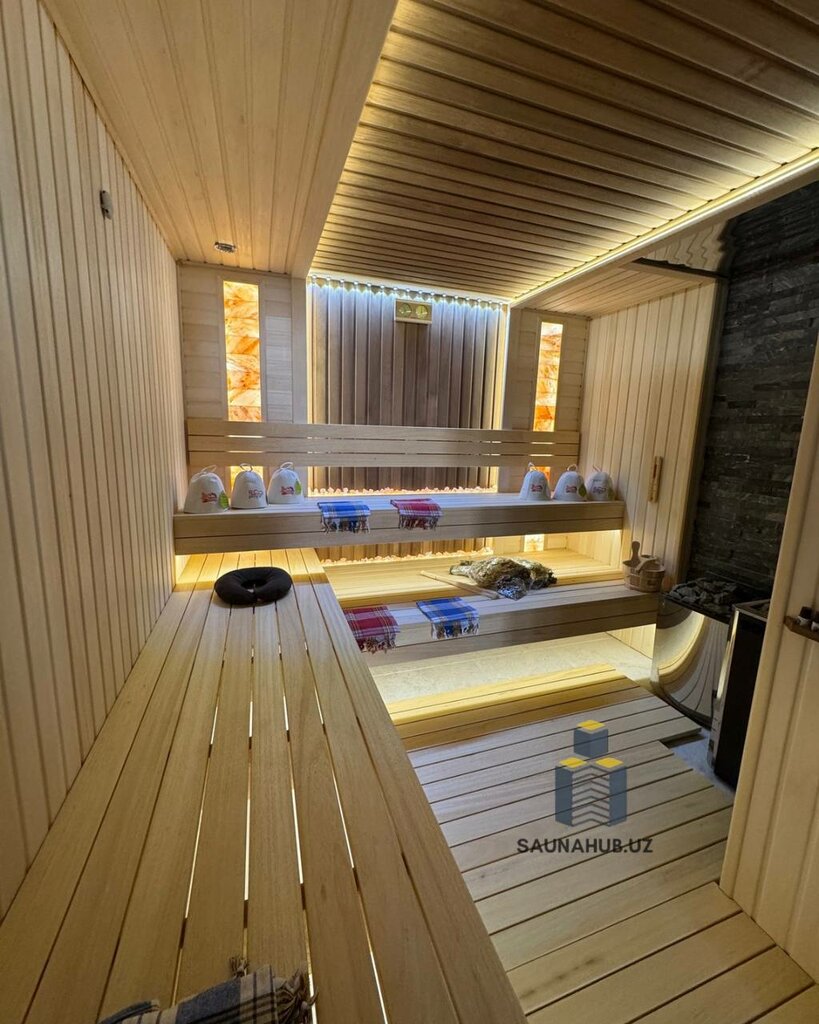 Hamam ve sauna inşaatı SaunaHub.uz, Taşkent, foto