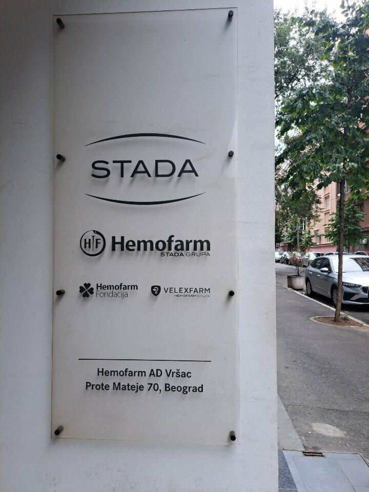 i̇laç firmaları Hemofarm, Belgrad, foto