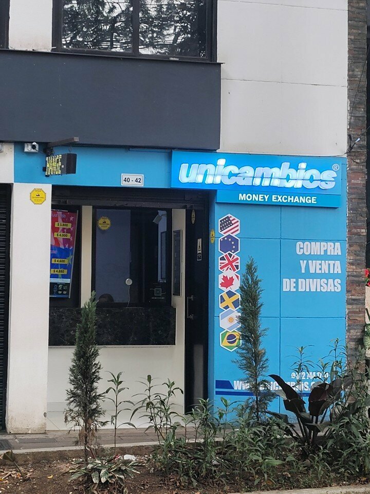 Para transferleri Unicambios, Medellin, foto