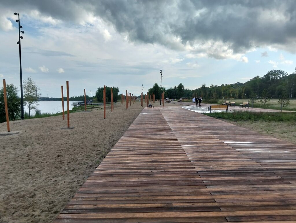 Kültür ve eğlence parkları Петровская набережная, Voronej, foto