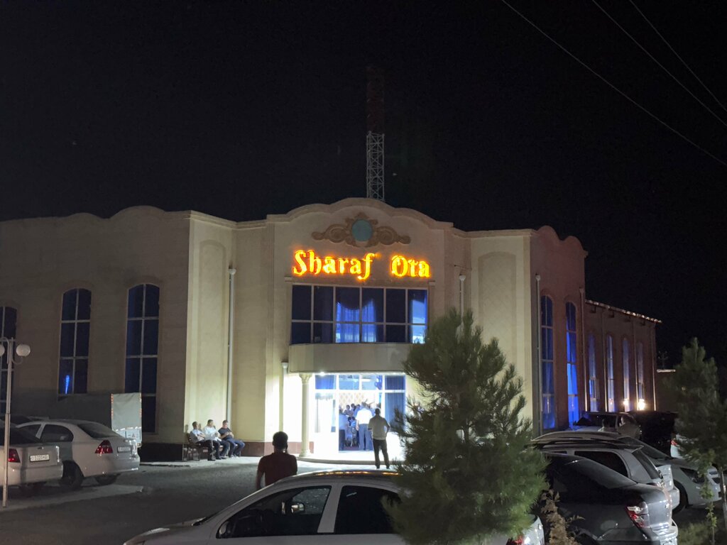 Düğün, toplantı salonu Sharof Ota, Nevai eyaleti, foto