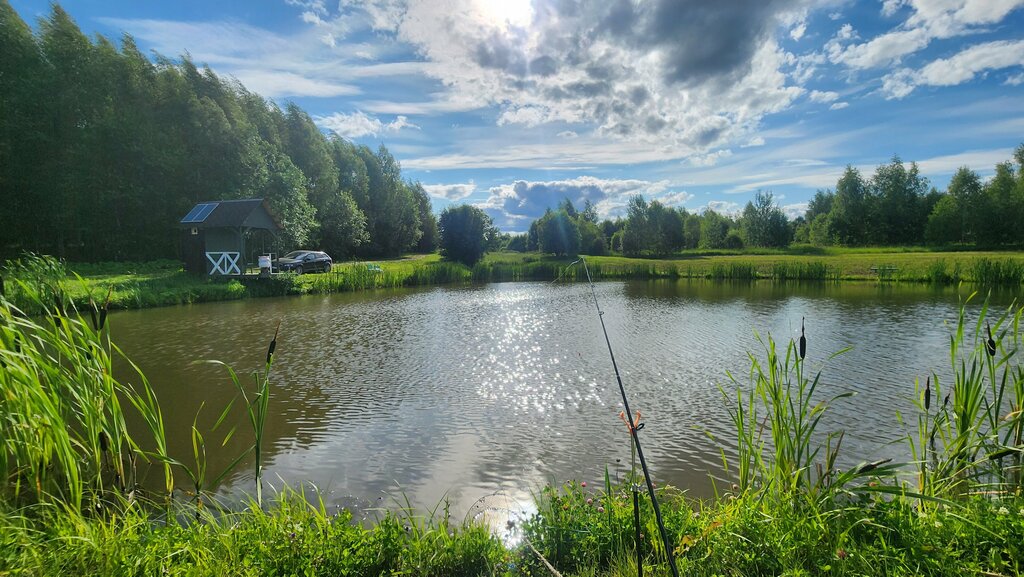 Avcılar ve balıkçılar Fishing Pereslavl, Yaroslavskaya oblastı, foto