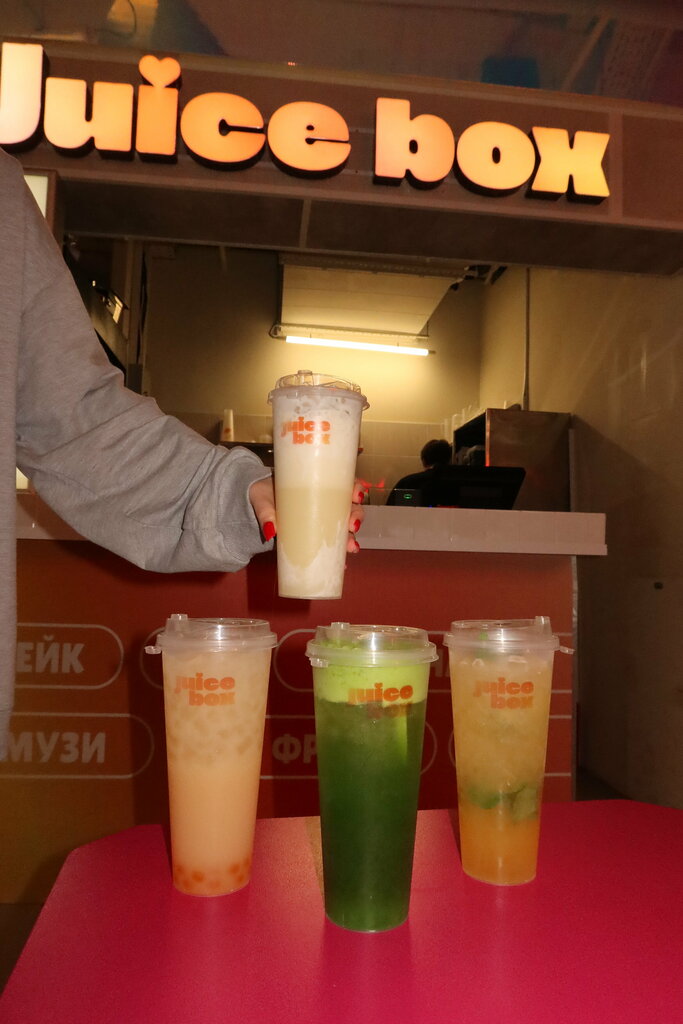 Vitamin bar Juice box, Moskova, foto