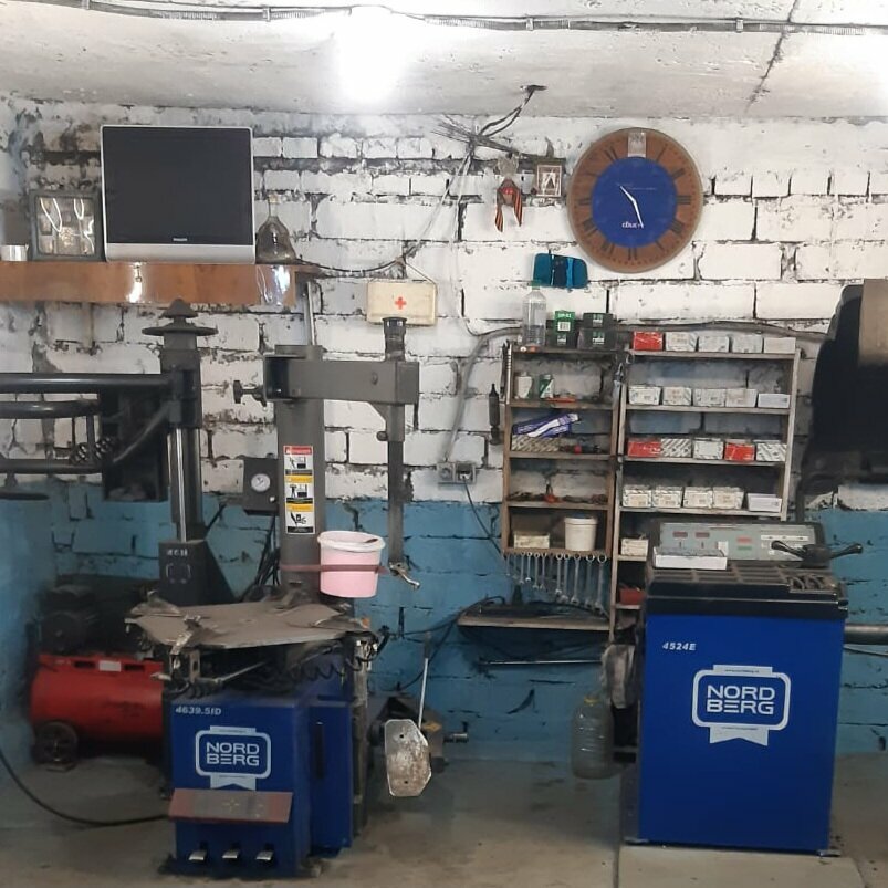 Oto lastik tamiri Шиномонтаж, Moskova, foto