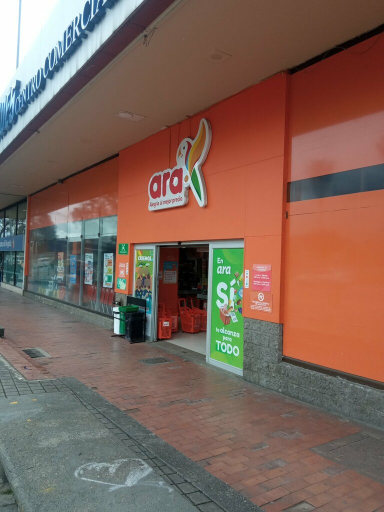 Süpermarket Ara, Bogota, foto
