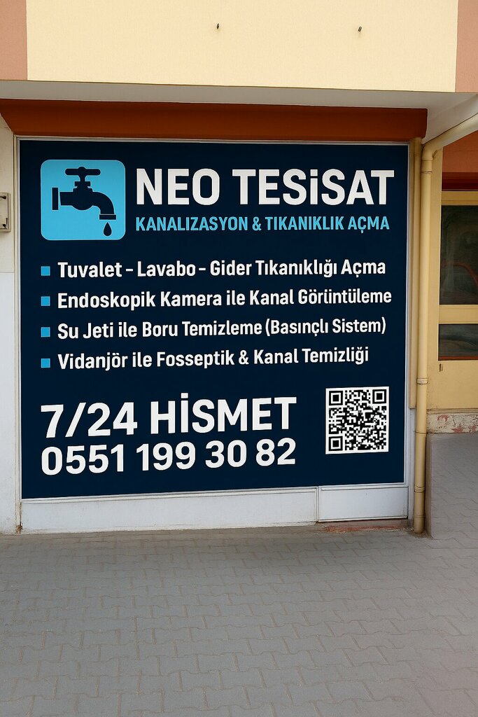 Kanalizasyon hizmetleri Neo Tesisat, Ankara, foto