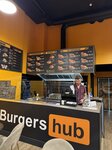 Бургерс Хаб (Torgovaya ulitsa No:6, posyolok gorodskogo tipa Zarechye), kafe  Moskova ve Moskovskaya oblastından
