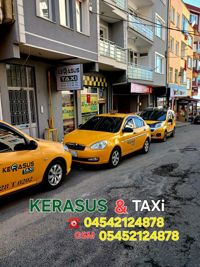 Taksi durağı Kerasus Taxi, Giresun, foto