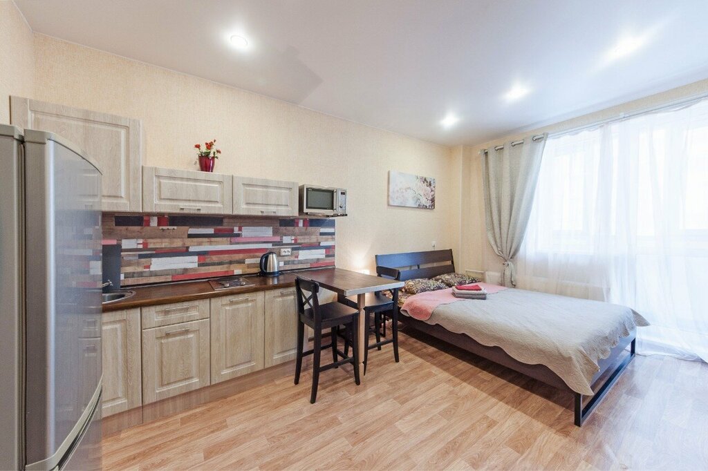 Kısa süreli konaklama Апартаменты на Охтинской аллее 6, Murino, foto