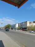 Zhubanova street (Astana, Abaı dańǵyly), toplu taşıma durağı  Astana'dan