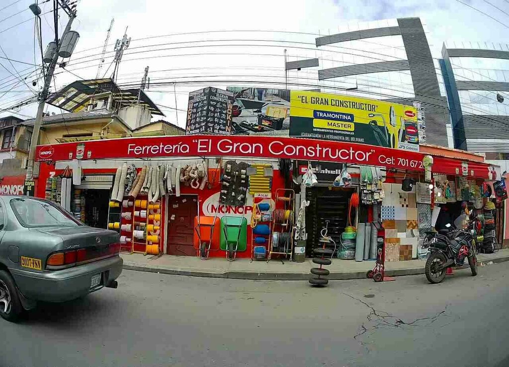 Yapı mağazası El Gran Constructor Hardware Store, La Paz, foto
