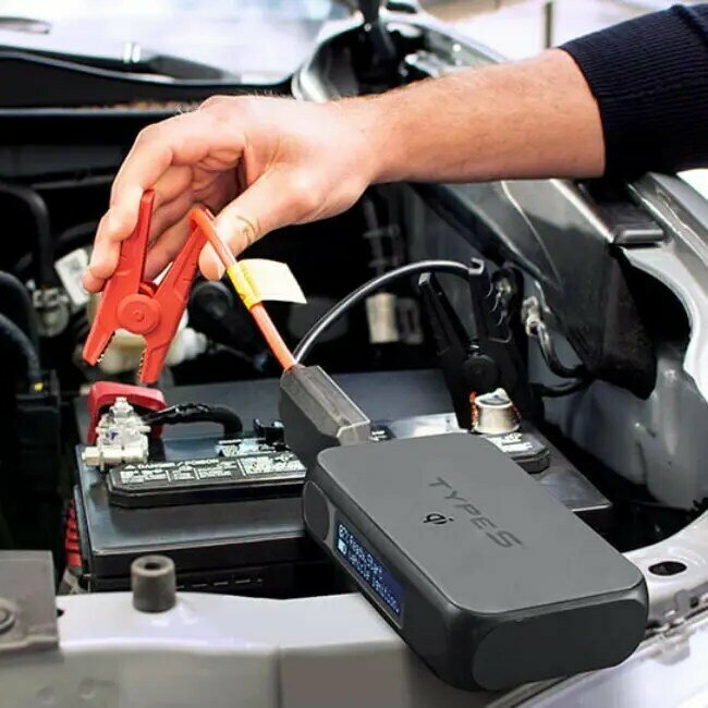 Akümülatör ve şarj cihazları Car battery delivery and replacement service, Abu Dabi, foto