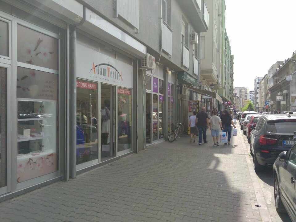 Giyim mağazası Adam Textiel, Novi Sad, foto