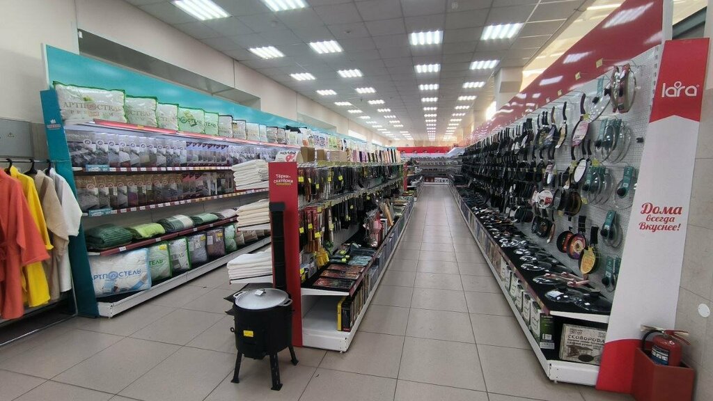Ev tekstili mağazaları Tyorki-skatyorki, Nazarovo, foto
