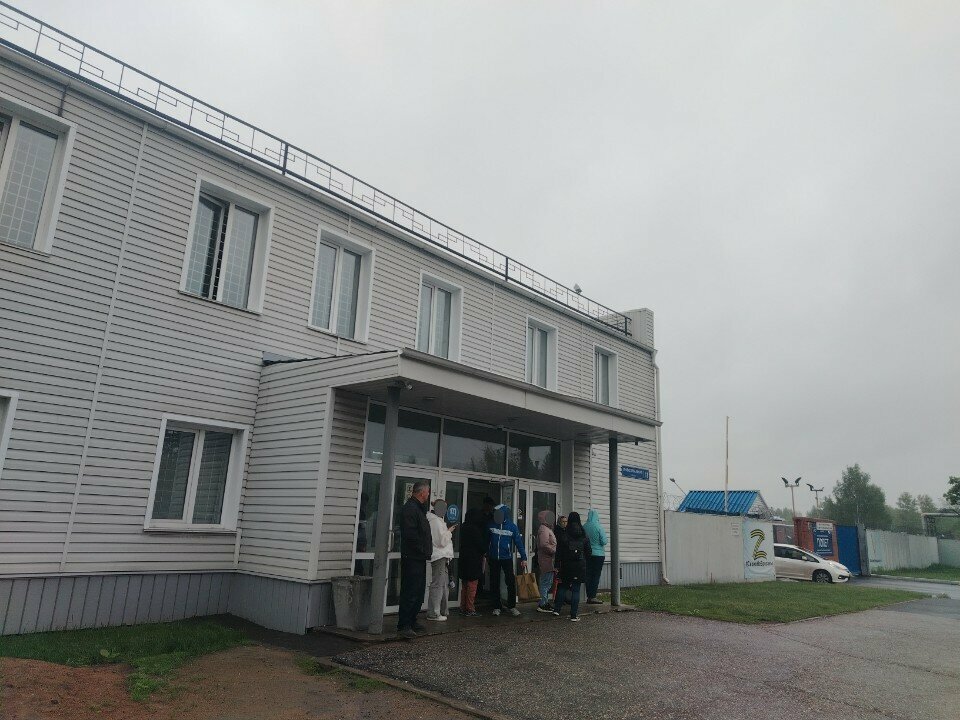 Geçiş noktaları, güvenlik kontrol alanı Проходная завода Полёт, Omsk, foto