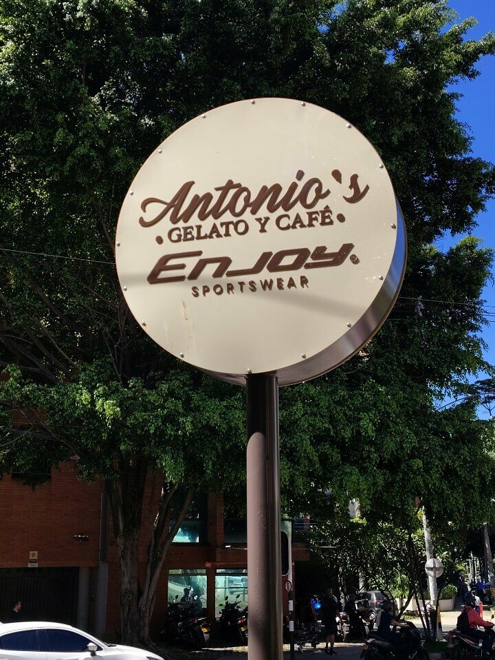 Dondurmacılar Antonio's gelato y cafe, Medellin, foto
