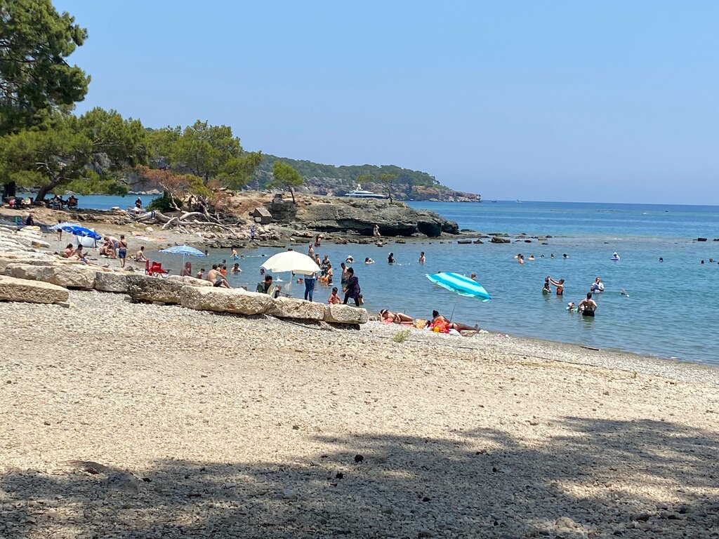 Turistik yerler Phaselis Liman Kalıntıları, Kemer, foto