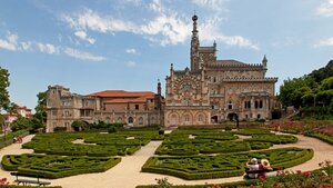 Palace Hotel Bussaco (Aveiro, Mealhada, Luso, 3050-261 Luso, Mata do Bussaco), otel  Dünya'dan