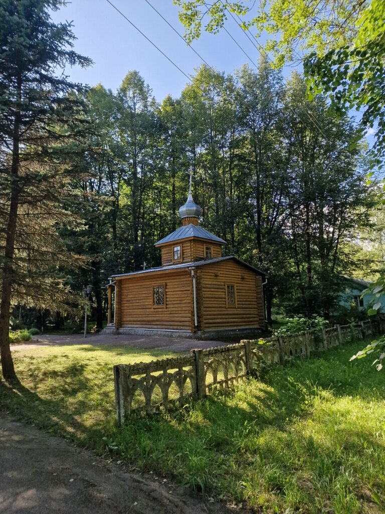 Ortodoks kiliseleri Tserkov Ikony Bozhiyey Materi Sporitelnitsa Khlebov V Prudkakh, Smolenskaya oblastı, foto