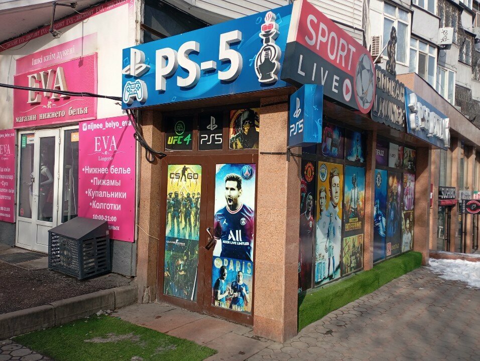 Oyun ve oyun konsolu firmaları Ps5, Almatı, foto