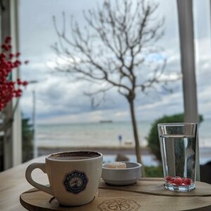 Alaçatı Muhallebicisi (Yalova, Çiftlikköy, Sahil Mah., Marmara Cad., 1), restoran  Çiftlikköy'den