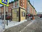 Пост охраны (Omsk, ulitsa Orlovskogo), geçiş noktaları, güvenlik kontrol alanı  Omsk'tan