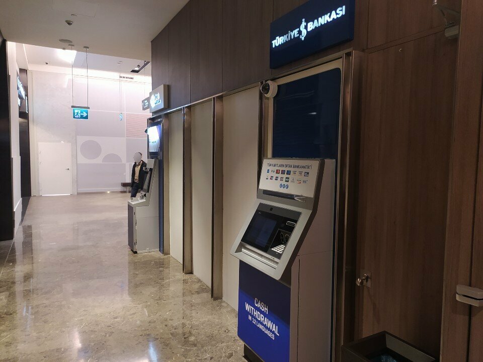 ATM'ler Türkiye İş Bankası Bankamatik, İstanbul, foto