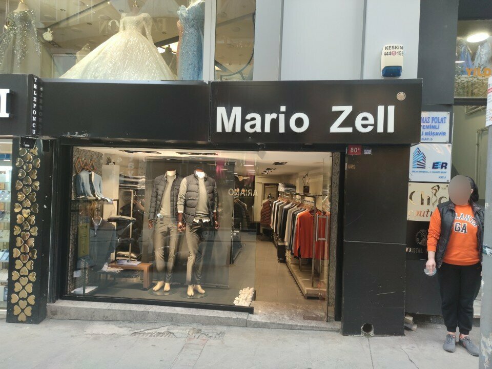 Giyim mağazası Mario Zell, İstanbul, foto