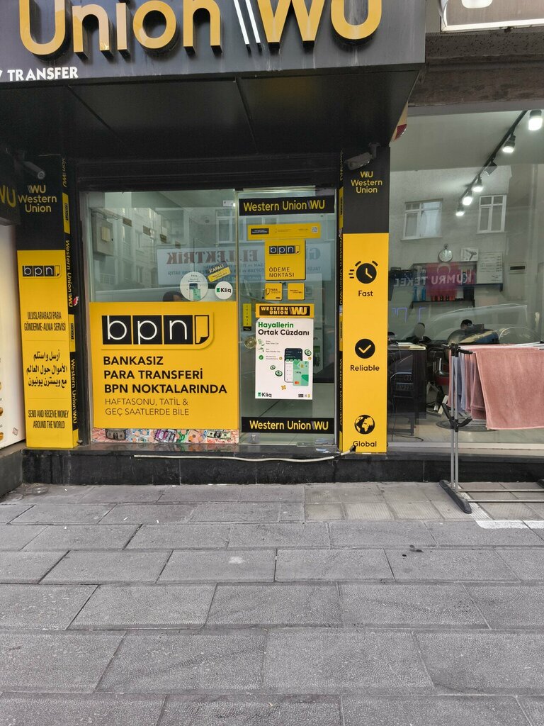 Para transferleri Western Union, İstanbul, foto