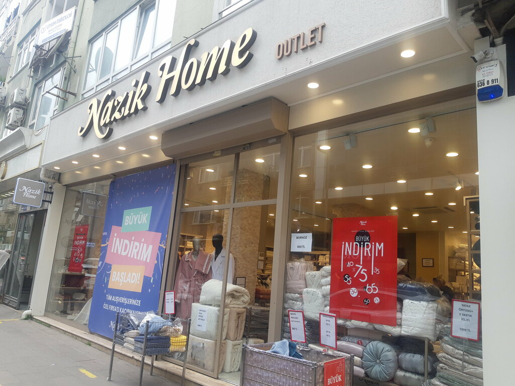 Ev tekstili mağazaları Nazik Home, İstanbul, foto