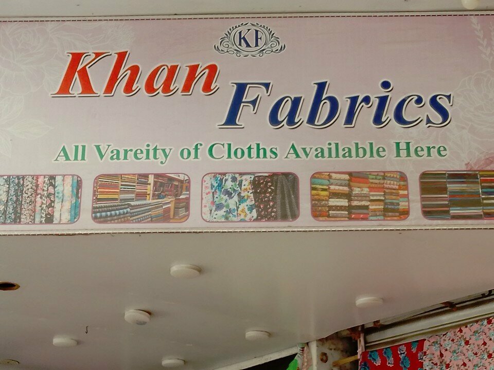 Mefruşat Khan fabrics, Karaçi, foto