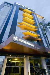 Hotel Palmas Executivo (Rio de Janeiro, Município do Rio de Janeiro, Rua São Paulo), otel  Balneario Camboriu'dan
