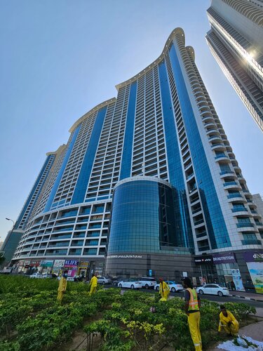 Bina kompleksi Ajman Corniche Residences, Ayman, foto