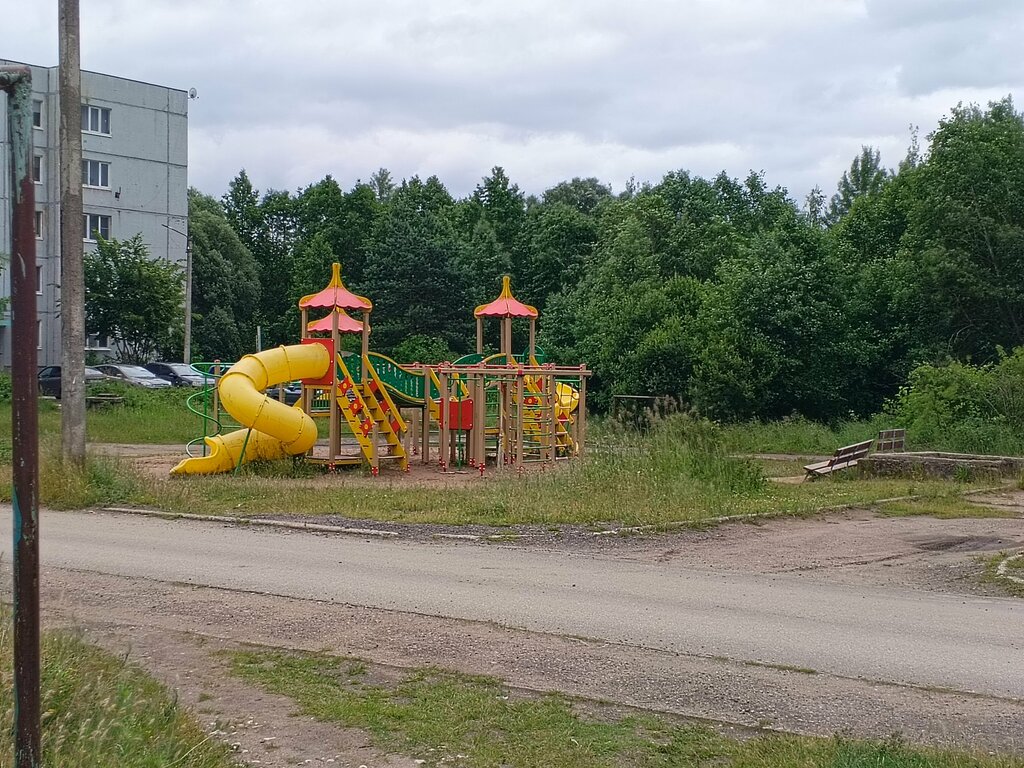 Oyun alanı Playground, Novgorodskaya oblastı, foto