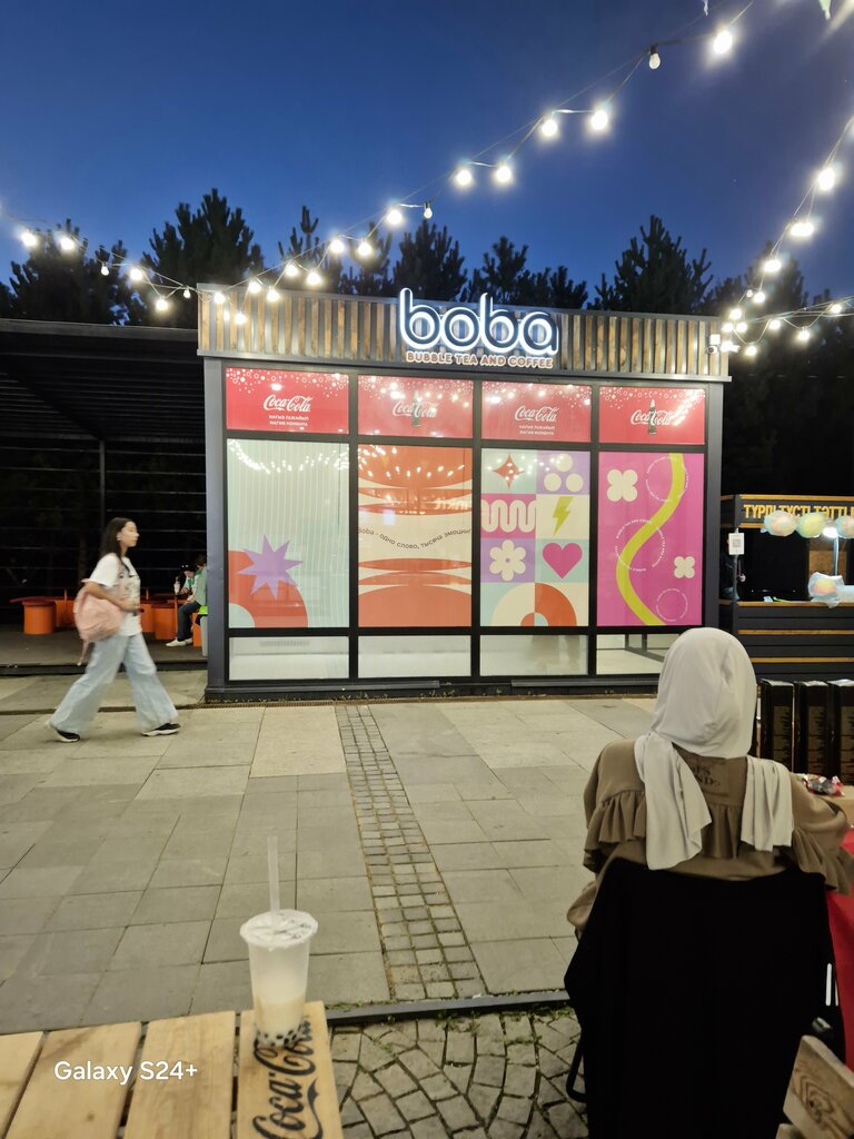 Kahve dükkanları Boba tea, Astana, foto