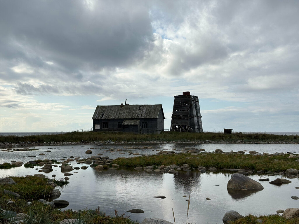 Turistik yerler Орловский маяк, Arhangelskaya oblastı, foto